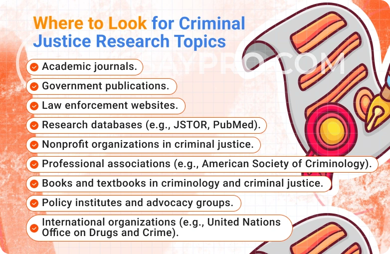 Criminal Justice Research Topics for College Students